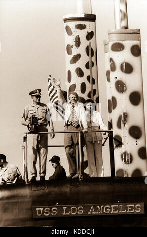 President Jimmy Carter with U.S. Navy Admiral Hyman Rickover - the ...