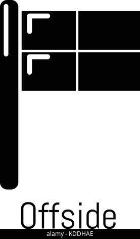 Football Referee Hold Flag Stock Vector Image & Art - Alamy