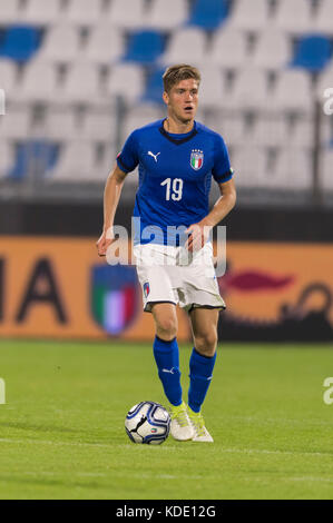 Ferrara, Italy. 10th Oct, 2017. Marco Varnier (ITA) Football/Soccer : U ...