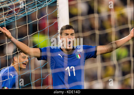 Ferrara, Italy. 10th Oct, 2017. Marco Varnier (ITA) Football/Soccer : U ...
