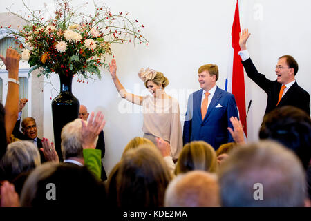 Cidadela de Cascais, Portugal. 12th Oct, 2017. King Willem-Alexander ...