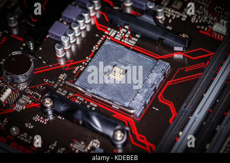 computer base plate for the central processing unit Stock Photo - Alamy