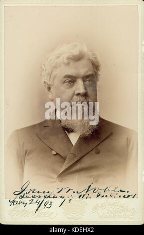 A portrait of Brevet Brigadier General John S. Cavender, who served in ...