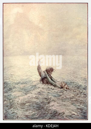 The Pilgrim's Progress illustration 1900s - Christian Overcomes ...