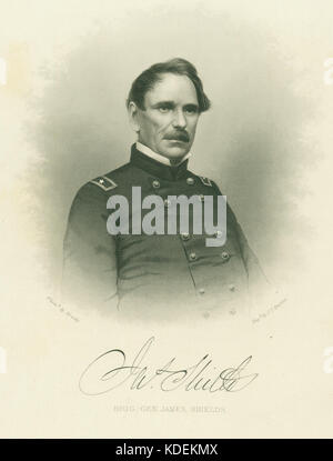 James Shields, General (Union Stock Photo - Alamy