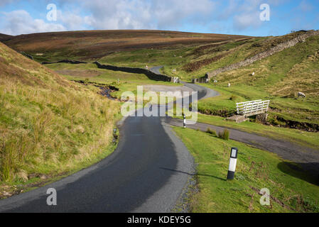 Ford at Fore Gill Gat, Reeth in Swaledale, North Yorkshire. A location ...