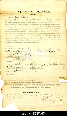 Soldiers have taken the oath of allegiance in front of the state ...