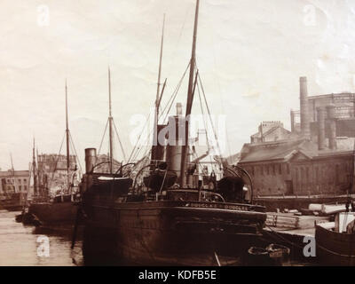 A photograph of the SS Douglas (II), a historic American steamship. The ...