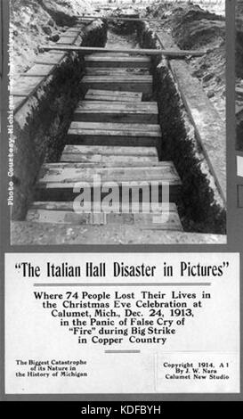 Italian Hall Disaster in Pictures Italian Hall Stock Photo - Alamy
