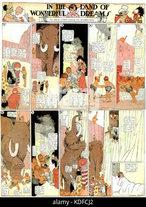 'Little Nemo' is a black-and-white comic strip by Winsor McCay, created ...