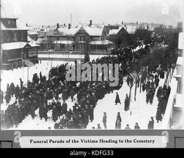 Italian Hall Disaster in Pictures graves Stock Photo - Alamy