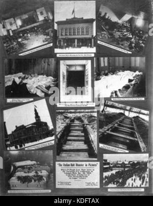 Italian Hall Disaster in Pictures graves Stock Photo - Alamy