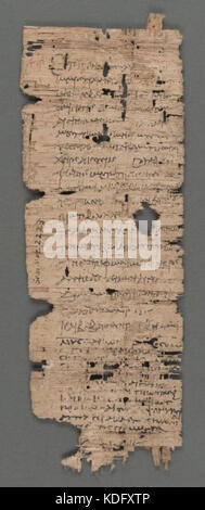 Papyrus bill of sale donkey Stock Photo - Alamy