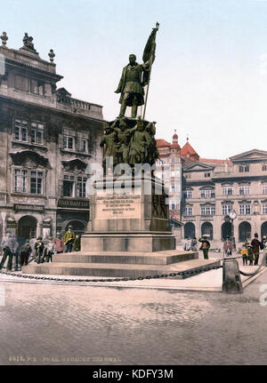Monument to Austrian field marshal Joseph Radetzky von Radetz once ...