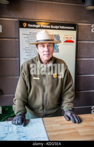The Museum of the National Park Ranger at Norris Soldier Station in ...