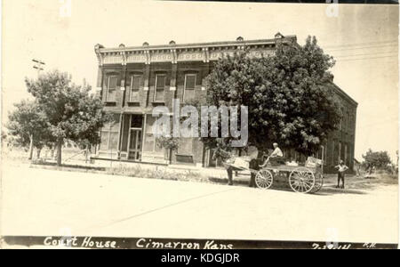 Old Gray County Courthouse Cimarron Kansas 1905 1909 Stock Photo - Alamy