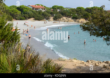 beachlife at cala liberotto beach island of sardinia italy Stock Photo ...