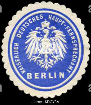 This image depicts the official seal of the Imperial Patent Office ...