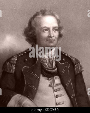 Israel Putnam, American army general during the American Revolutionary ...