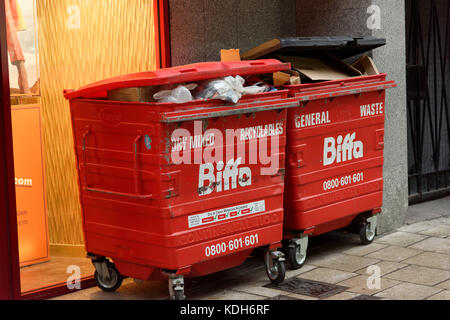 A Biffa waste bin Stock Photo - Alamy