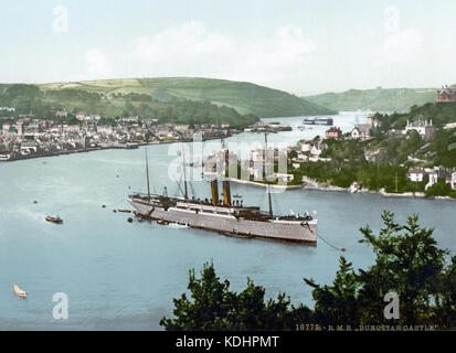 The RMS *Dunottar Castle* was a British passenger and cargo ship that ...