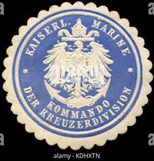 A seal from the Imperial German Navy, used by the Navy Direction and ...