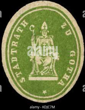 This Siegelmarke (seal mark) refers to the official seal of the ...