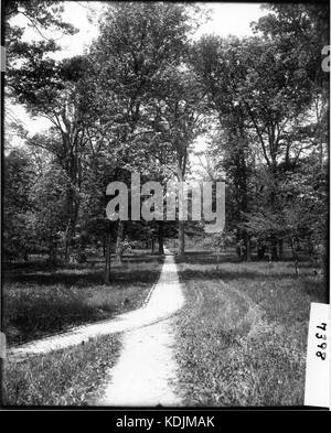 A photograph of a path through the lower campus at Miami University in ...