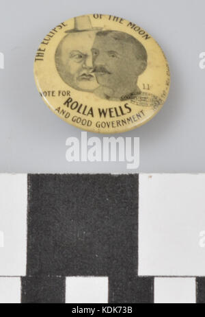 A mayoral campaign button is a political artifact, often used to ...