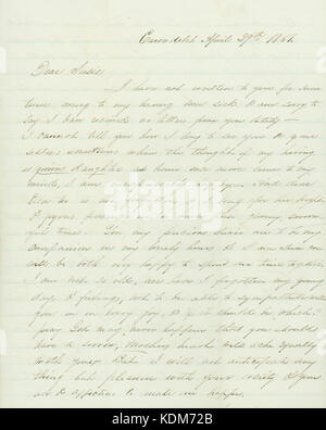 Letter signed Mother (Minerva Blow), Carondelet, to Susie (Susan Blow ...