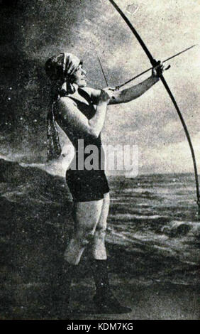 Marie Prevost, a silent film star, known for her roles in early 20th ...