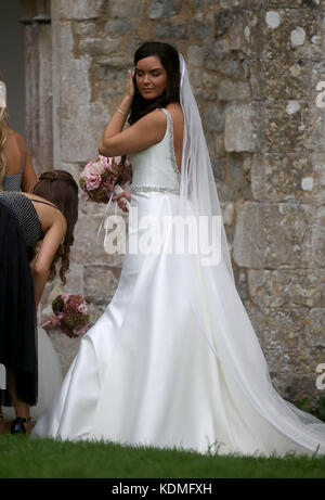 England all-rounder Ben Stokes' fiancee Clare Ratcliffe arrives at St ...