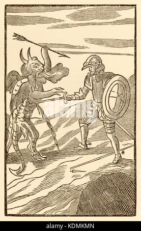 “Christian fights Apollyon” from ‘The Pilgrim’s Progress From This ...