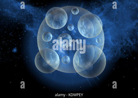 Multiverse. Other universes or alternate universes, hypothetical group ...