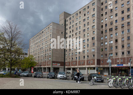 former east german Berlin apartment block Germany Stock Photo - Alamy