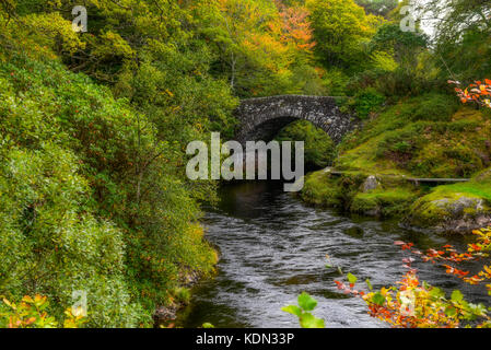 Sheil Bridge over the River Shiel near Blain in Moidart Scotland Stock ...