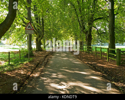 Soft verges road sign Stock Photo - Alamy