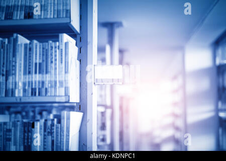 Books in public library, shallow DOF Stock Photo - Alamy