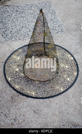 Transparent witch hat for Halloween Stock Photo - Alamy