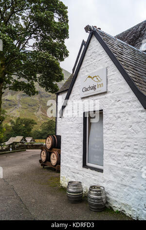 The Clachaig Inn, Glencoe, Scottish Highlands, Scotland, UK Stock Photo ...