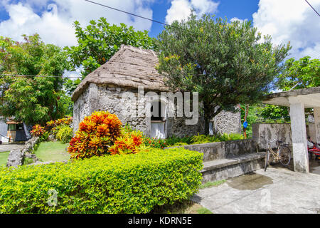 Traditional stone house at Batan Island, Batanes, Philippines Stock ...