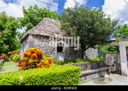 Traditional stone house at Batan Island, Batanes, Philippines Stock ...