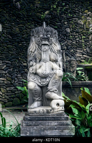 Balinese Hindu gods scary sculptures Stock Photo - Alamy