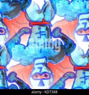 Mural background seamless Batman pattern background texture wall Stock ...