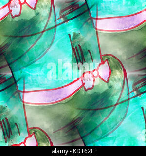 Mural background seamless wizard Hat pattern background texture Stock ...