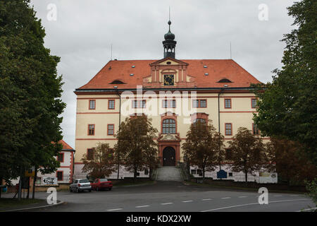 Lnáře Château in South Bohemia, Czech Republic. Soviet General Andrey ...