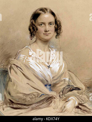 Darwin Wife Of Charles Stock Photo - Alamy