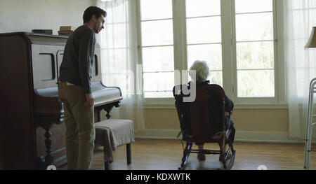 SLIPAWAY, from left: Jesse Pepe, Elaine Partnow, 2017. © Glasscore ...