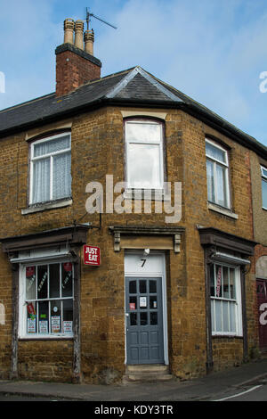 Old sign on shop, Rothwell, Northamptonshire, England, UK Stock Photo ...