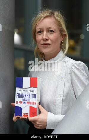 Julia Amalia Heyer at the 69th Frankfurt Book Fair in Frankfurt/Main ...